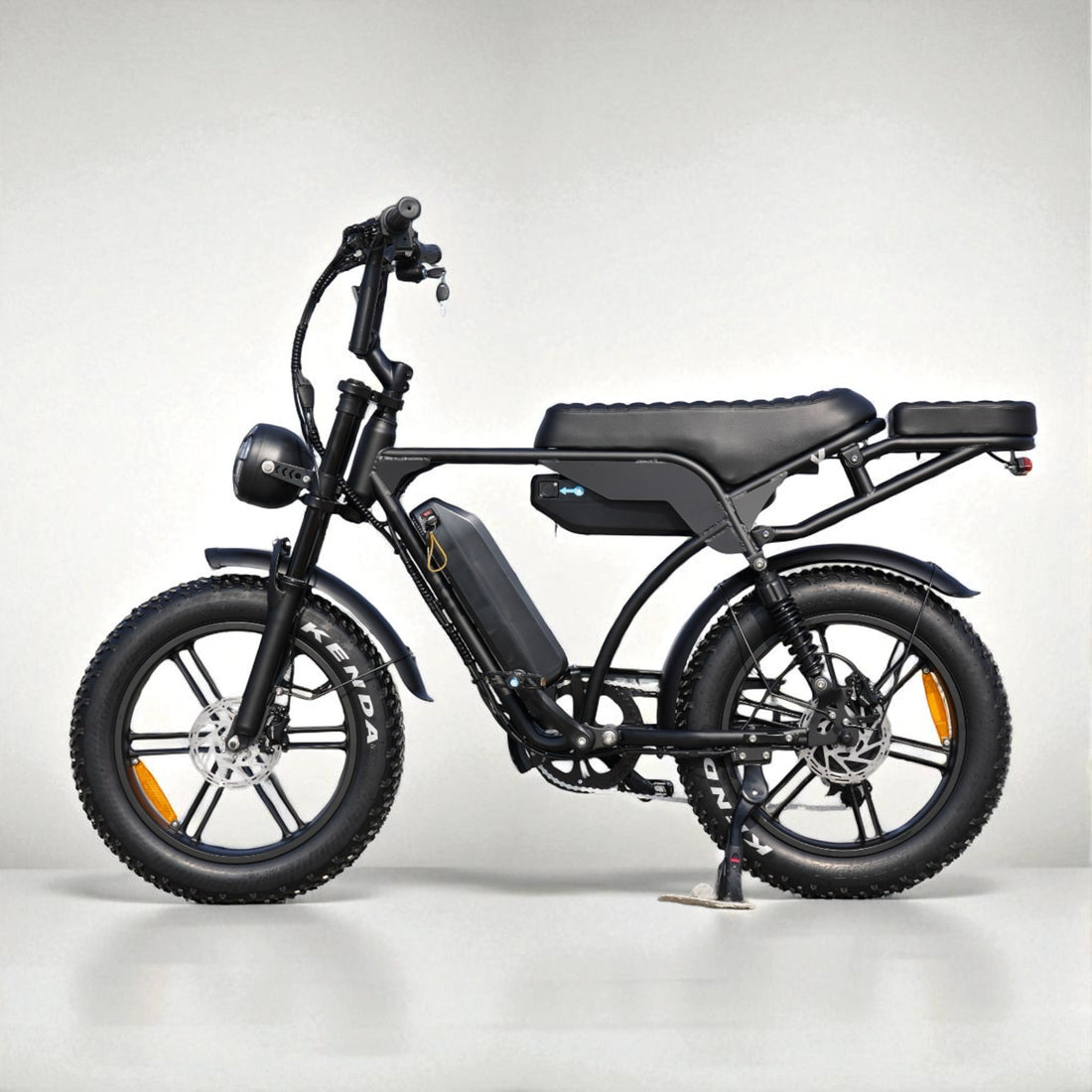 Cruiser Dual Battery Fat Tire E-Bike – 750W Motor, 90km Range | Coogee ...